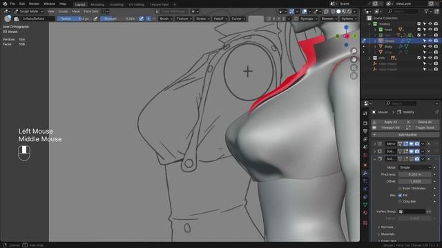 SECTION 05.1 Modeling Upper Clothes & Props