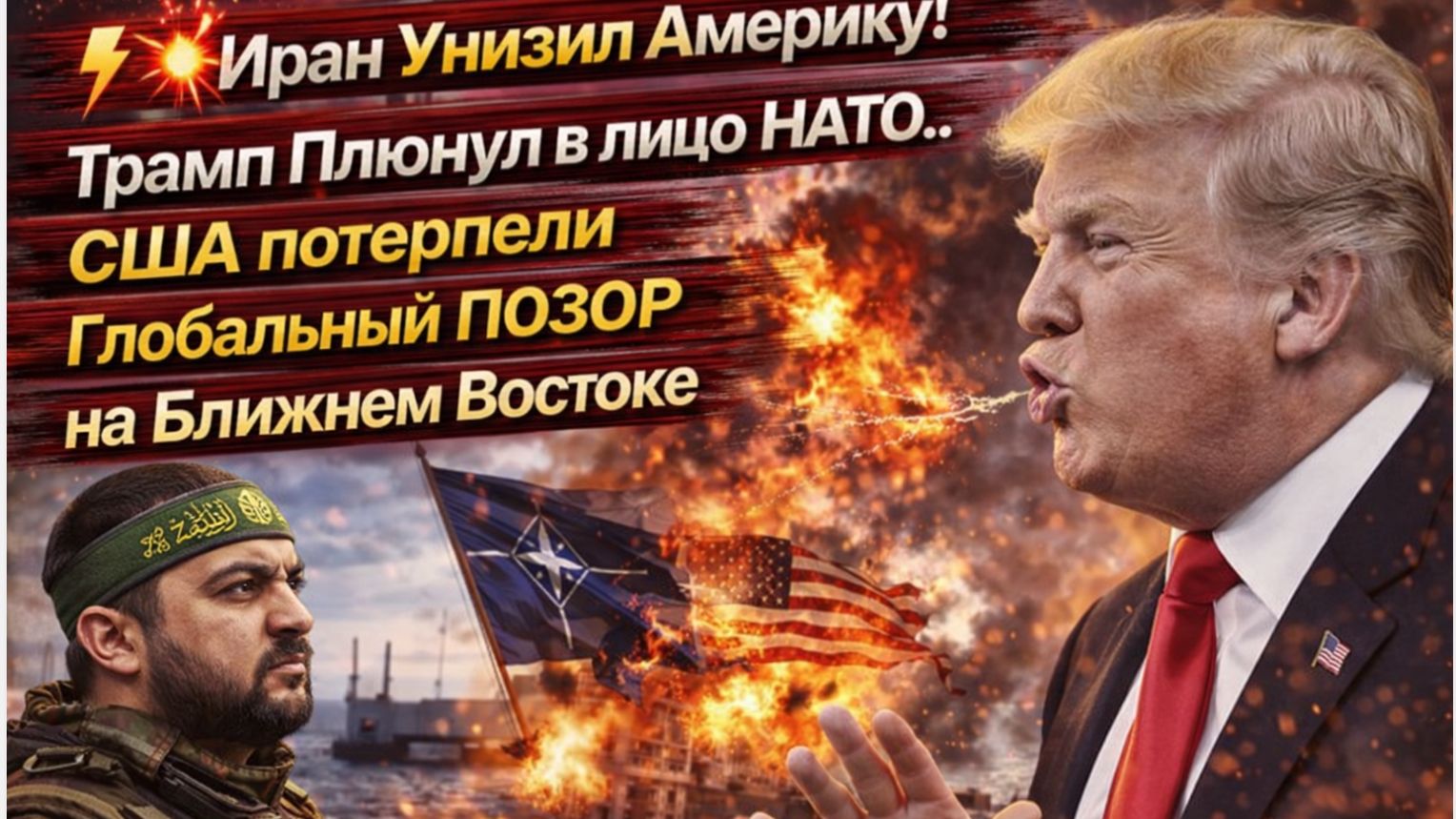 Иран Унизил Америку! Трамп Плюнул в лицо НАТО..США потерпели Глобальный ПОЗОР на Ближнем Востоке