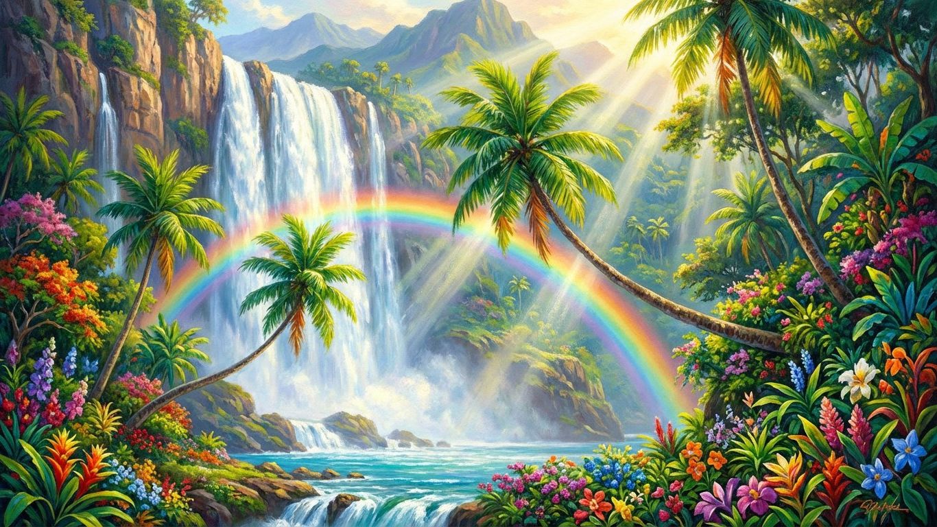 Завораживающий мир водопадов!