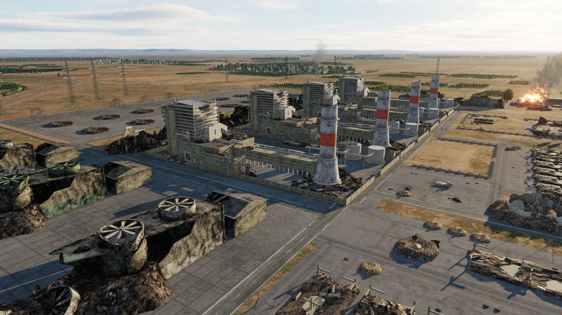 DCS: Syria Map - Destruction of Aleppo power plant