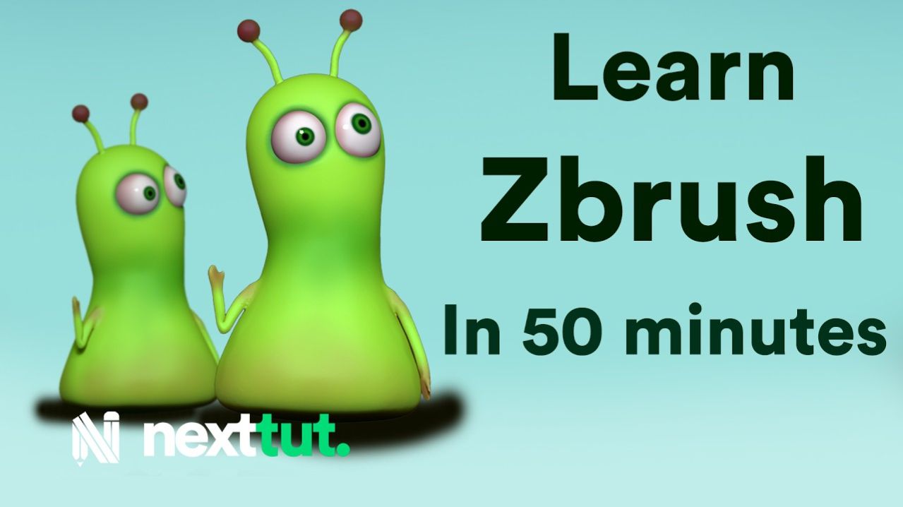 Создайте своего первого персонажа в ZBrush с нуля — всего за 50 минут!