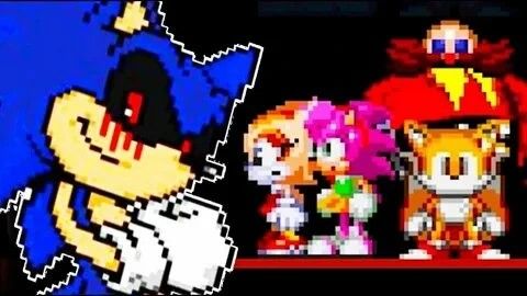 Декарт играет В Соник ехе Зе Спирит Оф Хэлл.Серия 1