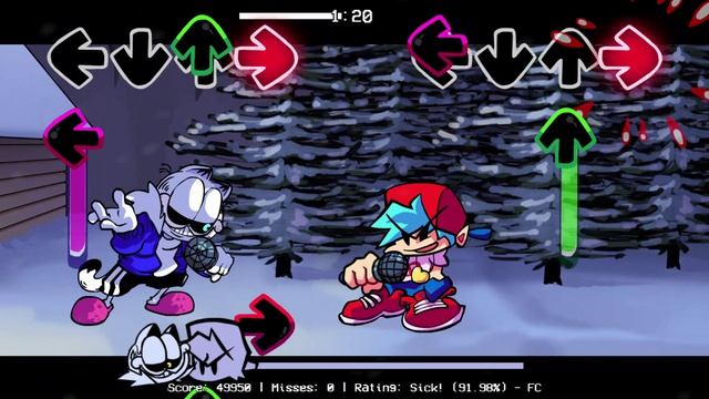 FNF cat patella прохождение