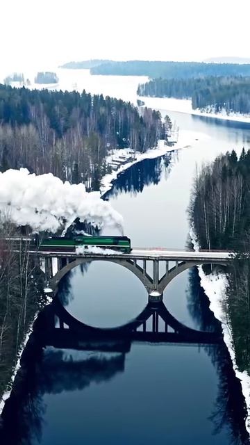 Рускеальский экспресс и Финский арочный мост