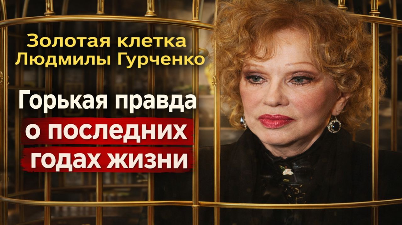 Золотая клетка Людмилы Гурченко: Горькая правда о последних годах Людмилы Гурченко