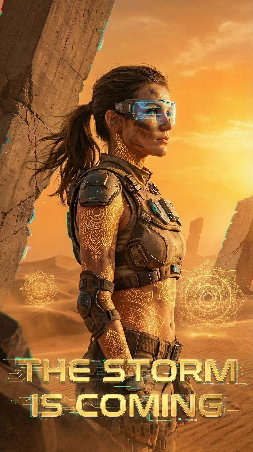 🌪️ ПРИБЛИЖАЕТСЯ БУРЯ // THE STORM IS COMING. #музыка #newmusic #cyberpunk #aiartist