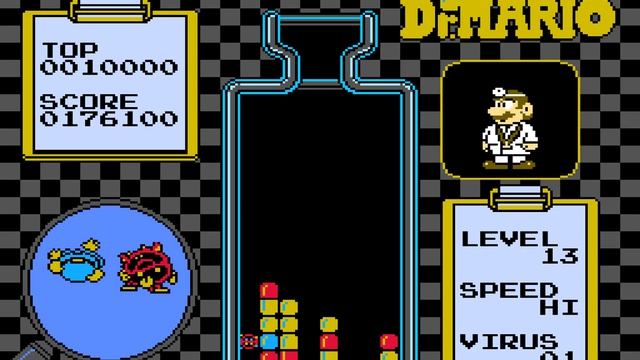 Dr.Mario NES Прохождение