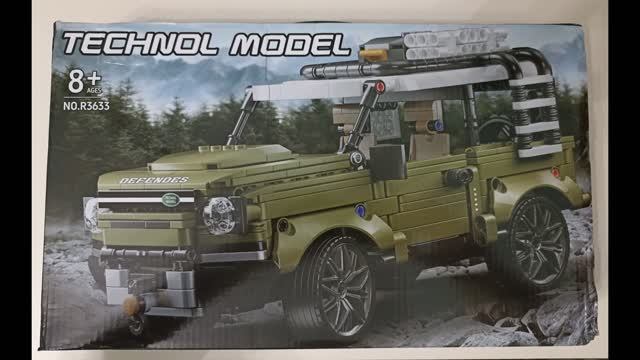 Дешевый аналог LEGO Technic 42110 Land Rover Defender - Texnol model NO.R3633