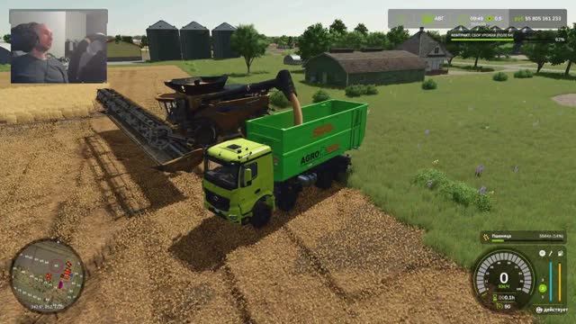 Farming Simulator 25 - Новые горизонты - 01 сезон 001 часть |повышение квалификации| Moza R5