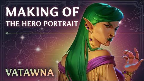 Heroes of Might and Magic: Olden Era - Vatawna Speedpaint Showcase