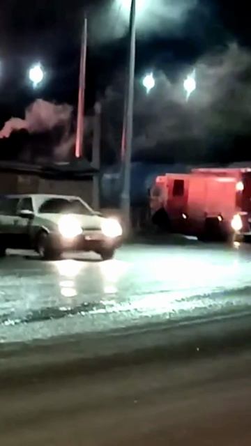 Загорелись гаражи на Красноярском тракте