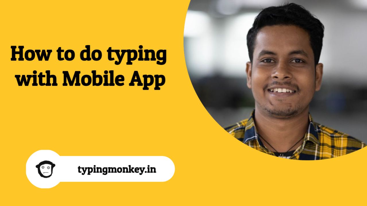 How to use typing monkey app