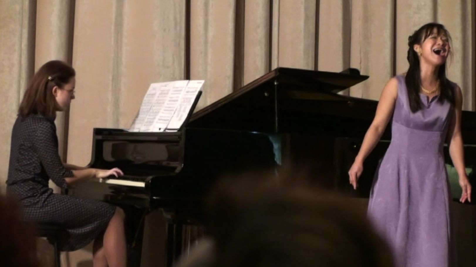 Выступление на конкурсе в Доме творчества композиторов "Руза"