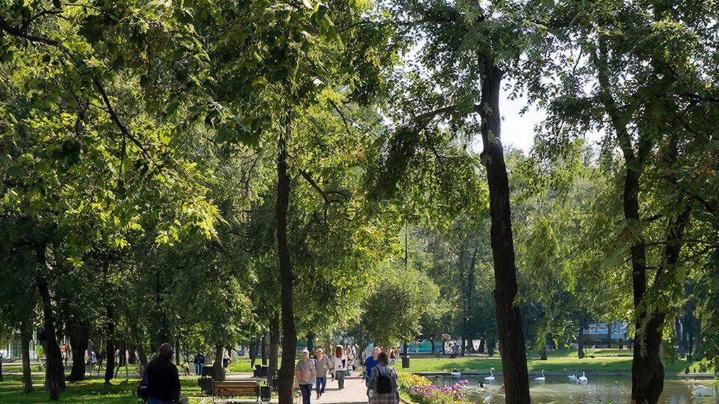 Прогулка по парку "Солнечный" днём 28-03-2026
