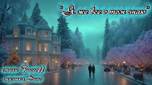 "Я же все о том знаю" (1) стихи Валерия Конюхова музыка Suno