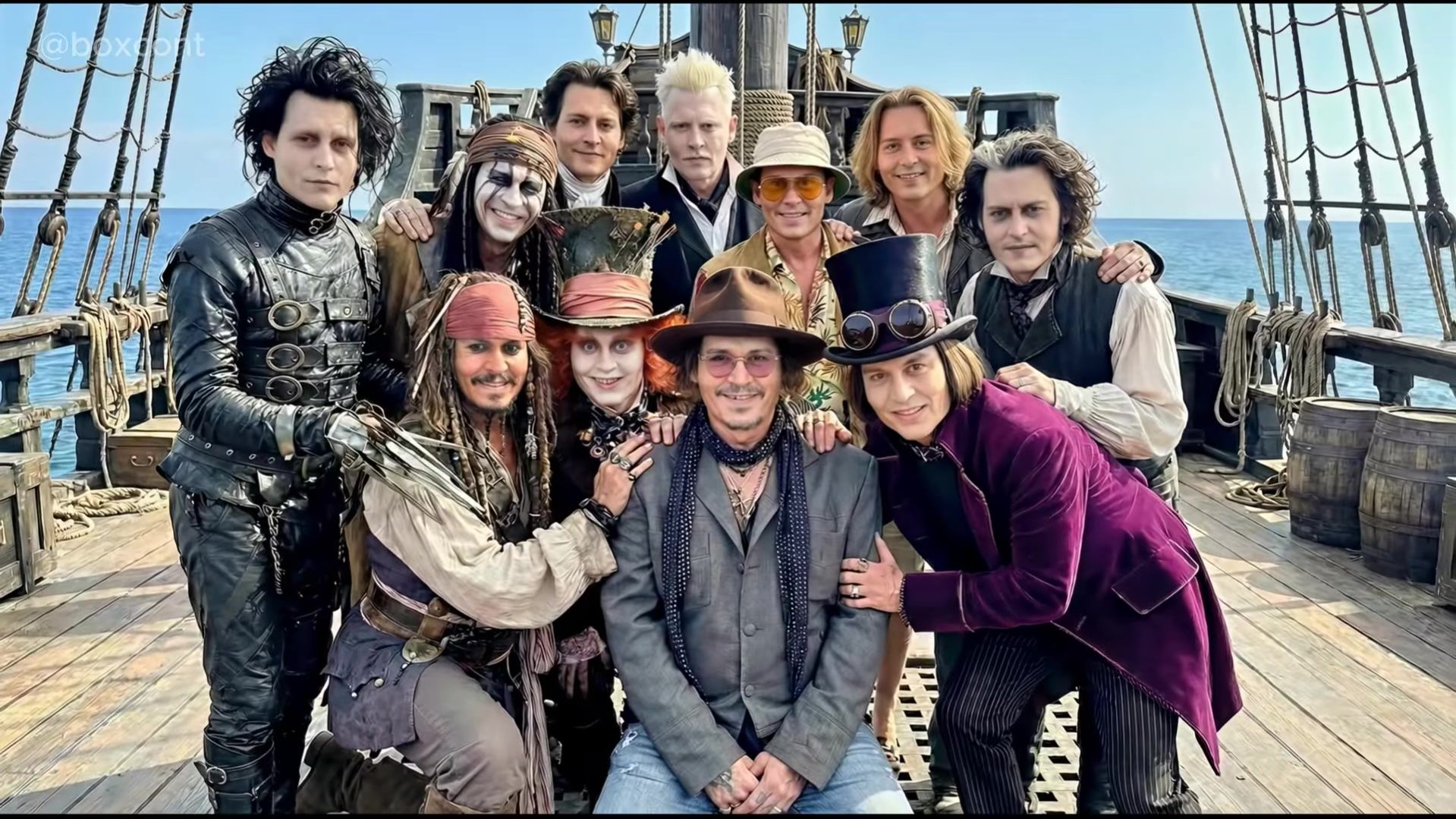 Джонни Депп | Актер и персонажи