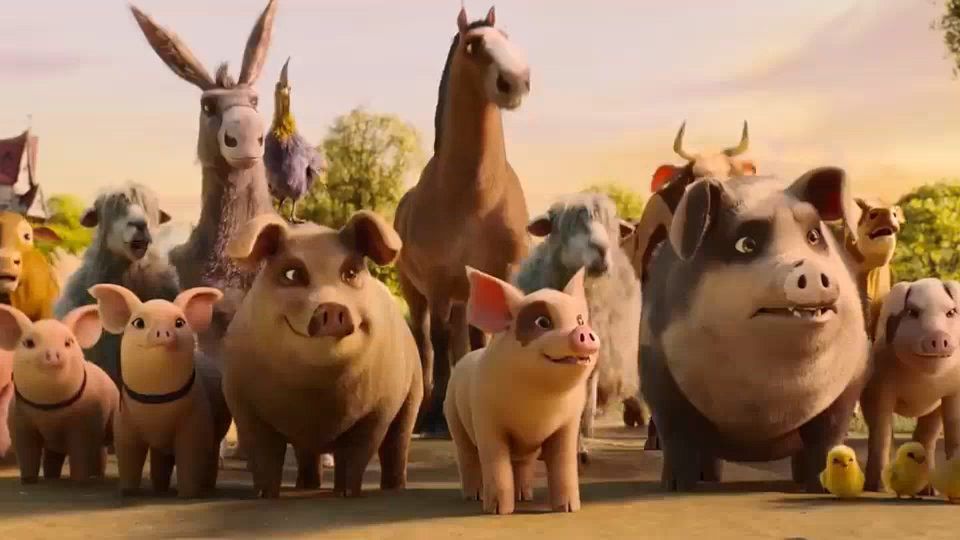 Скотный двор Официальный трейлер мультфильма 2 Сет Роген, Вуди Харрельсон