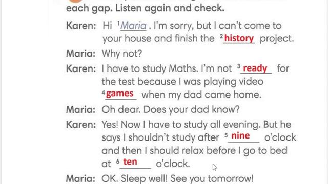 TEAM UP 6 рабочая тетрадь 49 страница