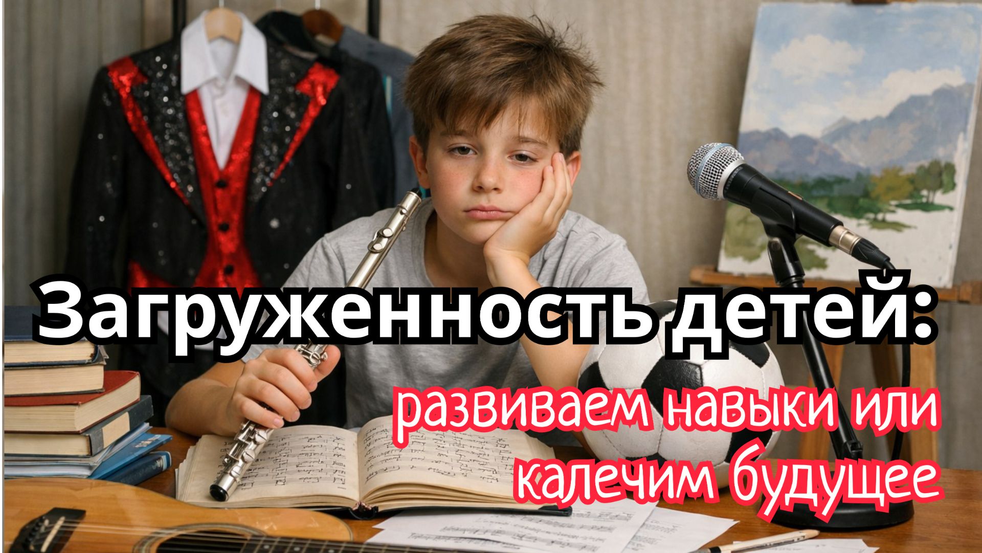 Загруженность детей: развиваем навыки или калечим будущее?
