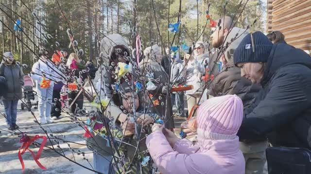 Вербное воскресенье в «Малых Корелах»