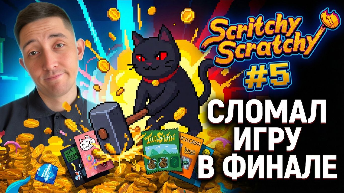 СЛОМАЛ ИГРУ В ФИНАЛЕ | Scritchy Scratchy #5