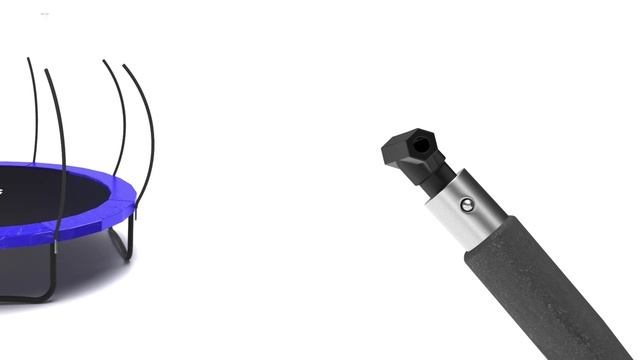 Батут Jumbo Jump — видеоинструкция по сборке (3D визуализация)