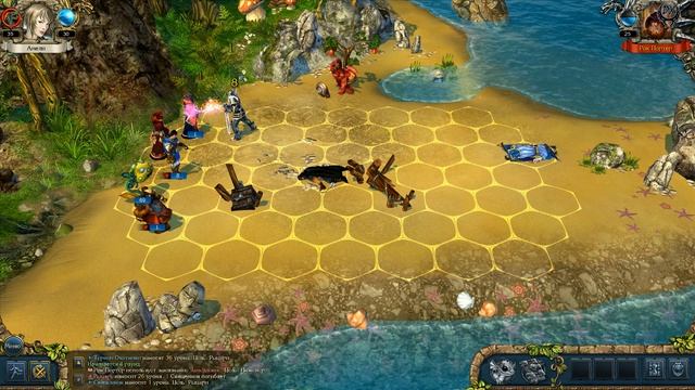 Kings Bounty Поход орков Прохождение №3 Остров Дебир 2