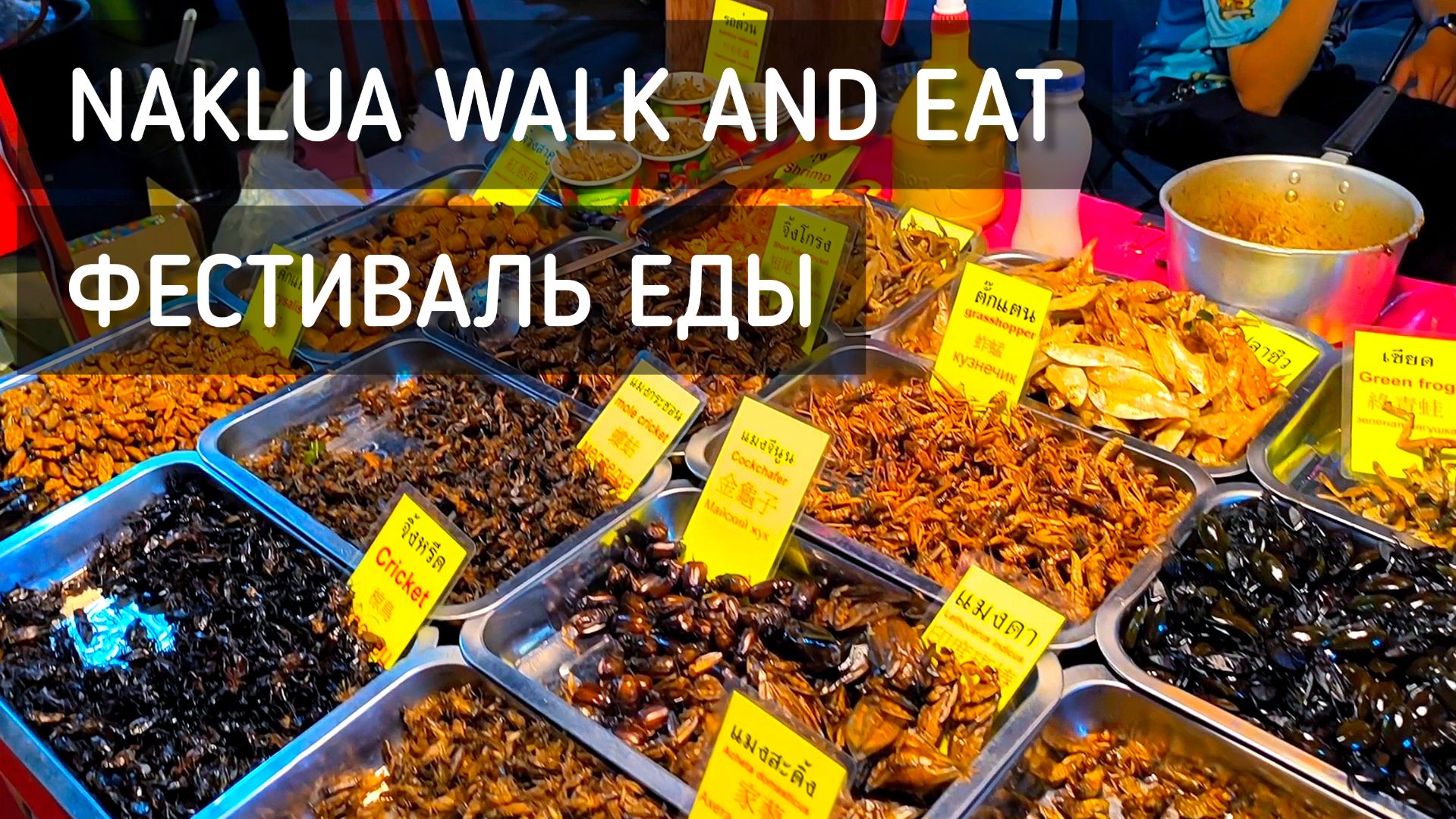 Фестиваль Naklua Walk & Eat 2025🍴Гастрономическое путешествие в Паттайе / Naklua Walk #еда #food