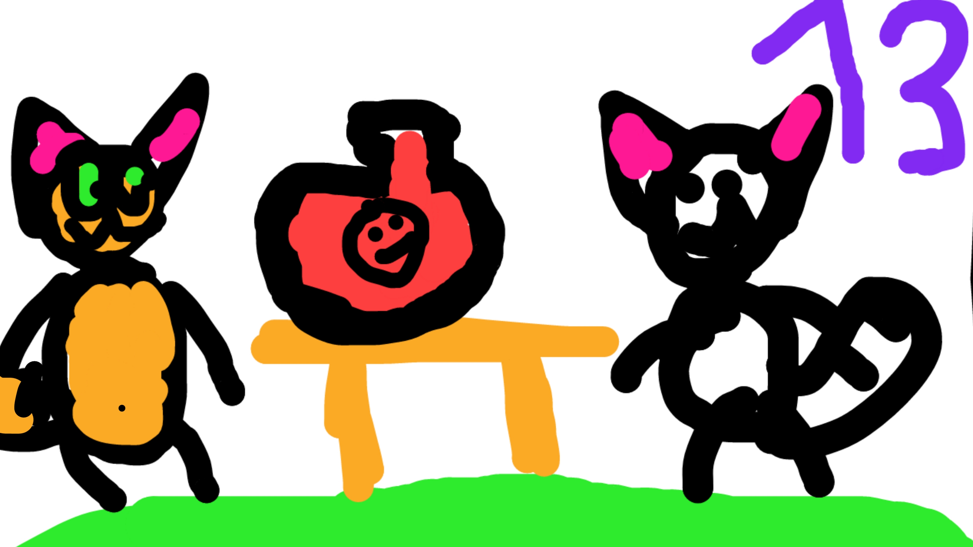 Котик Бубу серия 13  Юра кот попал на марс, зелья, прогулка