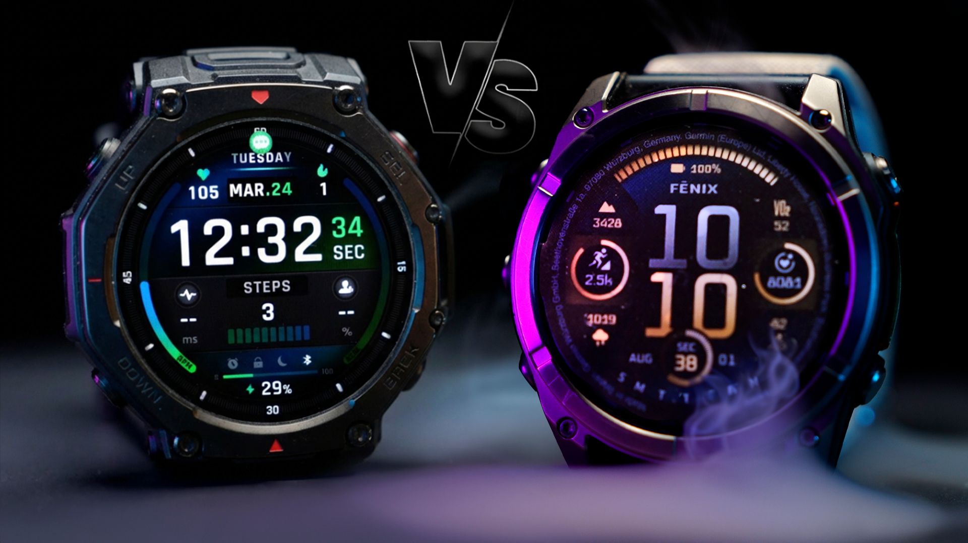 AmazFit T Rex 3 Pro vs Garmin Fenix 8: обзор и сравнение ЛУЧШИХ умных часов! ⌚🔥