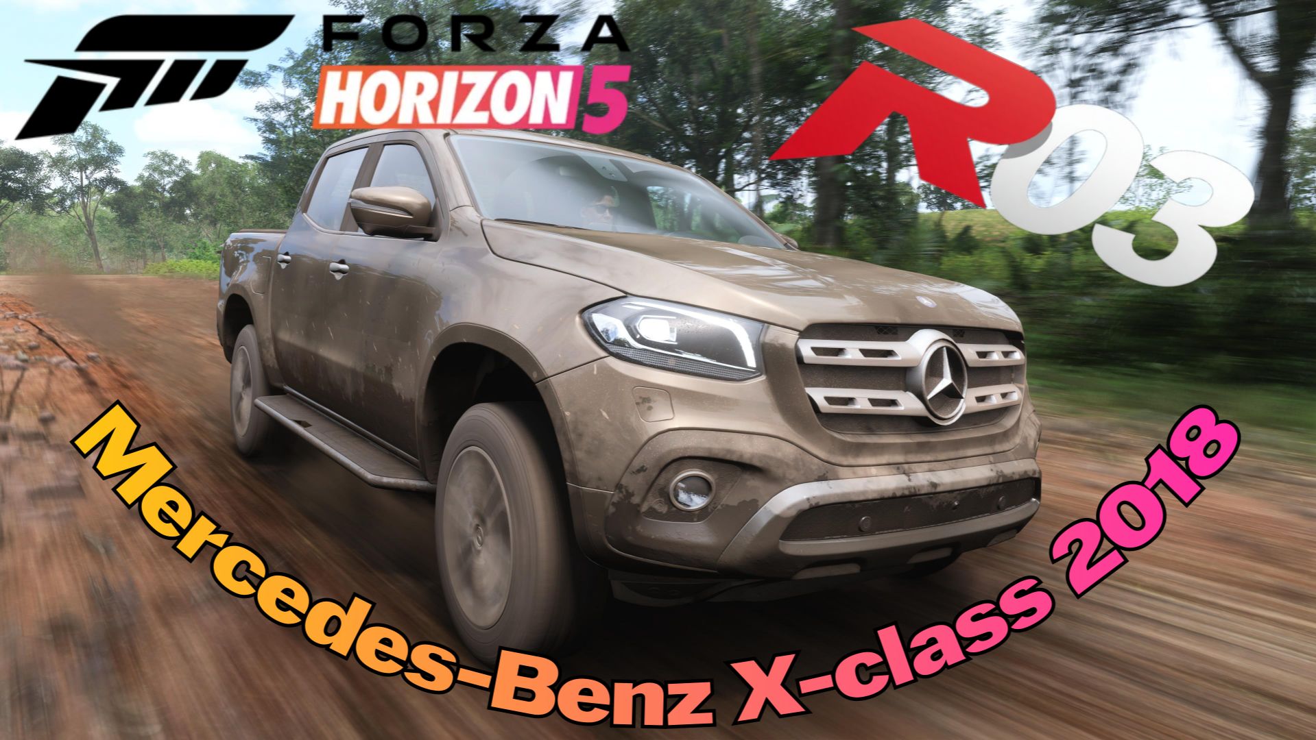 «Forza Horizon 5 — Роскошь пикапа: Mercedes-Benz X-Class 2018!»