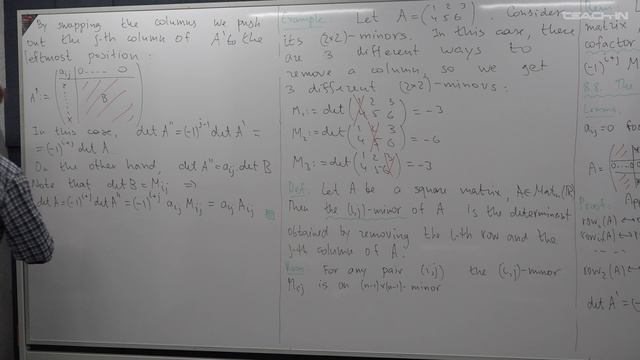 Smirnov S.V. - Linear Algebra - 9. Properties and Applications of Determinants