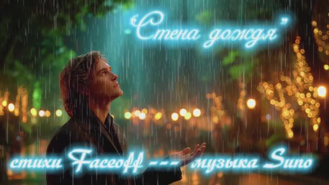 "Стена дождя" стихи Валерия Конюхова музыка Suno