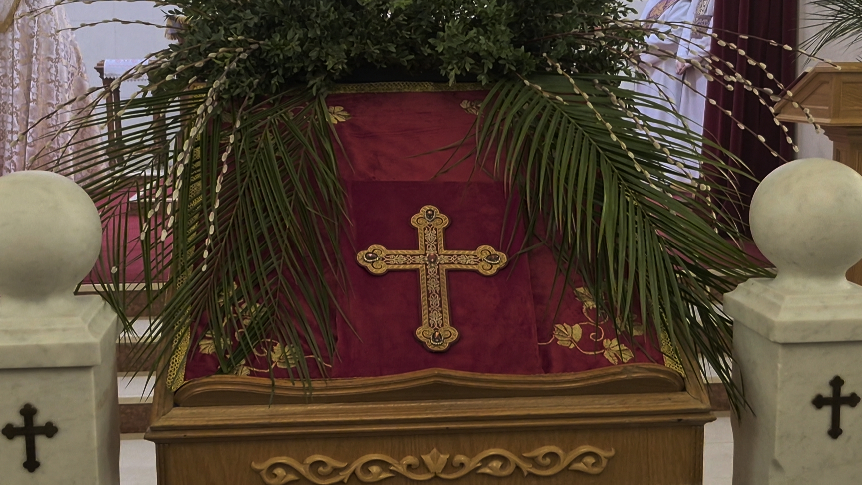 Вербное Воскресенье в Ассирийской Церкви Востока Святой Девы Мариии в Москве.🎊🙌🙏❤️ 05.04.2026