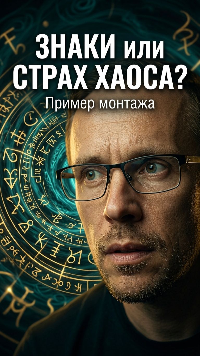 Знаки Вселенной или страх хаоса? Монтаж сложной темы