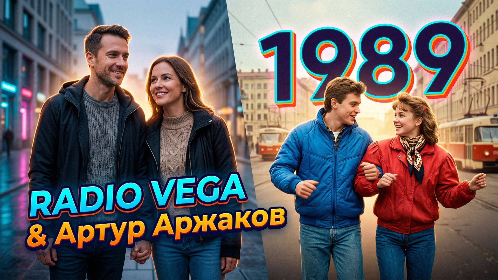 🌆1989 — Встретились Тогда… И Снова Спустя Годы | RADIO VEGA & Артур Аржаков✨