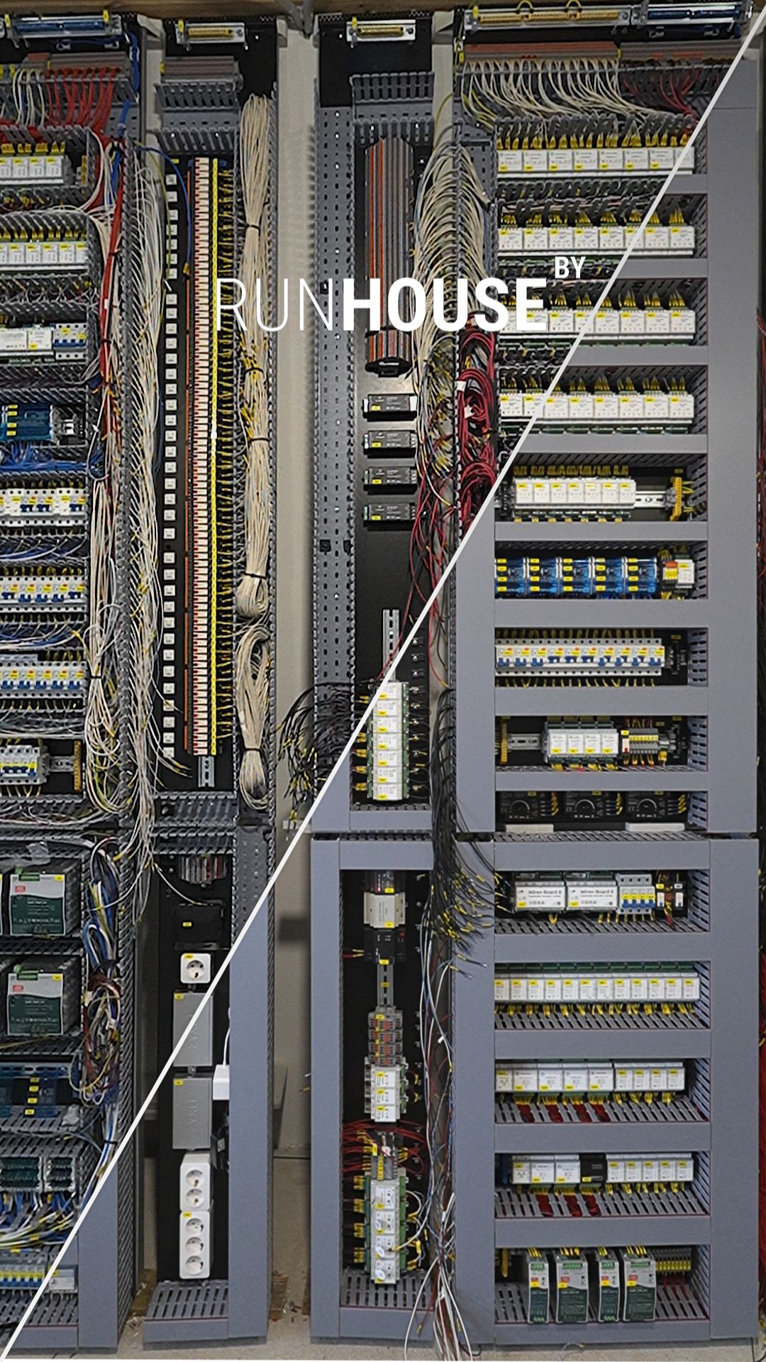 Момент завершения сборки щита Умного дома ⚙️