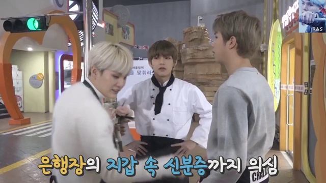 [ Озвучка Riddle Space ] РАН БТС 47 эпизод _ RUN BTS