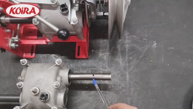 Обслуживание вариатора на реверс-редукторе Койра Богатырь