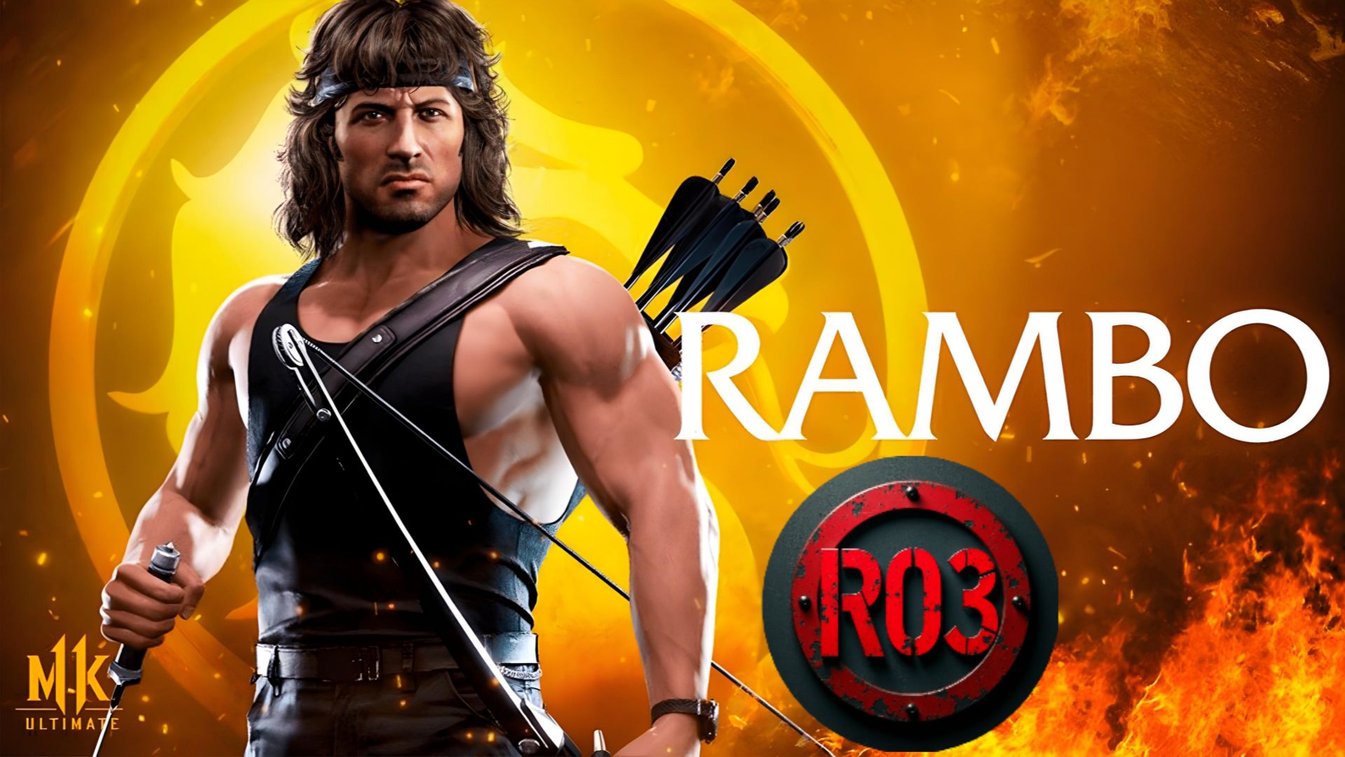 «Рэмбо в Mortal Kombat 11: Солдат без страха и компромиссов!»