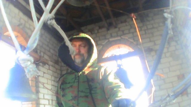 Колокольный звон к началу Божественной Литургии на Благовещение Пресвятой Богородицы