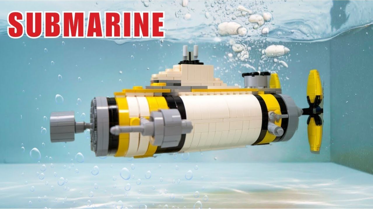 LEGO Submarine Challenge: Модернизация и исследование подводных глубин