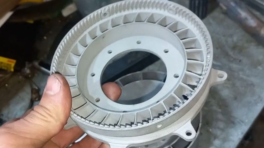 Турбина для космического унитаза