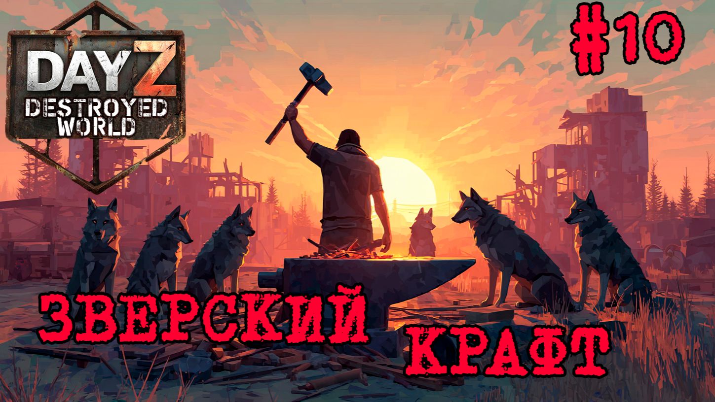 #10 Кузнец своего счастья|DayZ DESTROYED WORLD|Патч 1.28|Сезон весна 2026