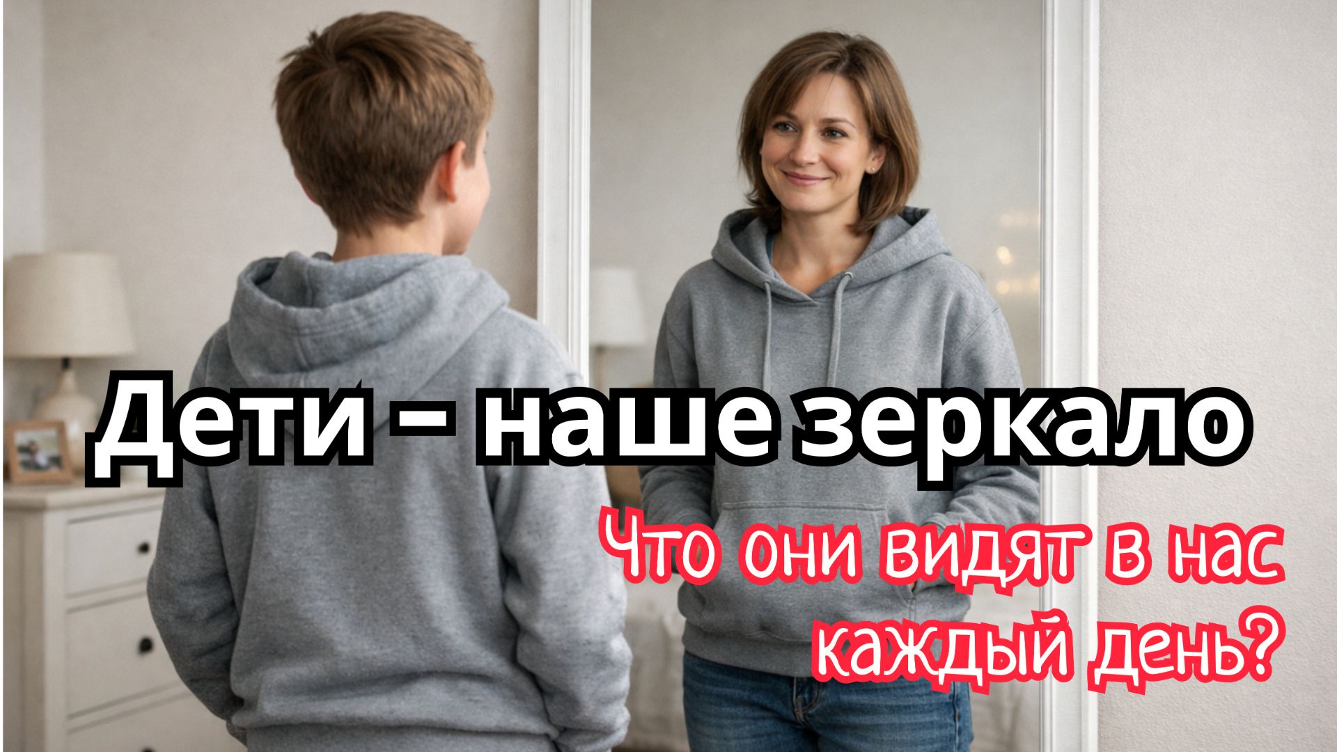 Дети - наше зеркало. Что они видят в нас каждый день?
