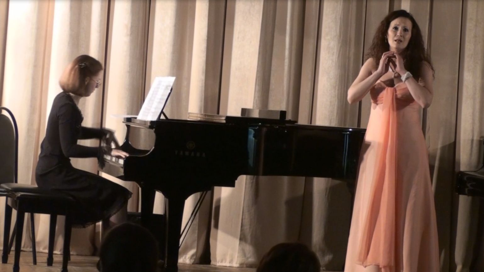 Выступление на конкурсе в Доме творчества композиторов