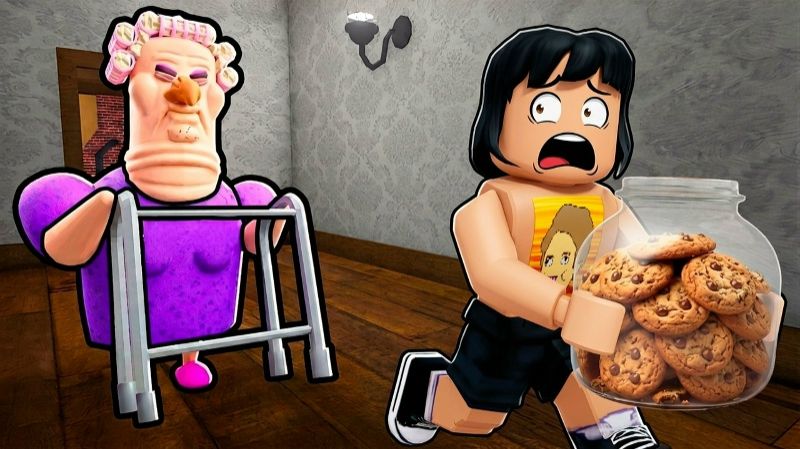 [PipaPupa] НЕ БЕРИ ЕЁ ПЕЧЕНЬЕ… СУМАСШЕДШАЯ БАБКА В ROBLOX! 😱🍪