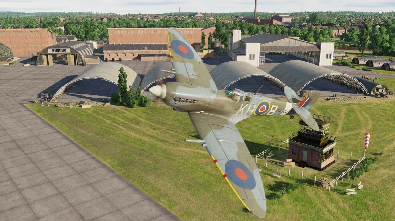 DCS: Normandy2 - England. First flight