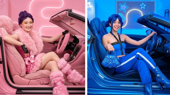 Охотники на демонов в стиле кей-поп: преображение Зои и Руми 😍