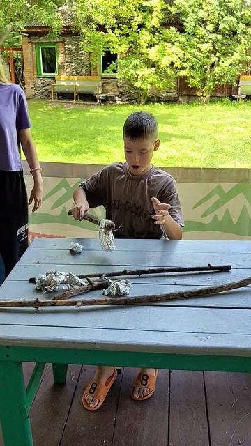 День 4
Детский лагерь "Племя огня", долина тысячи 
звёзд.
июль, 2025